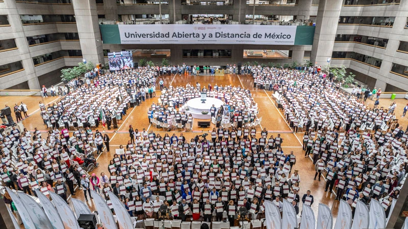 En cinco años, egresan más de 18 mil estudiantes de la UnADM: SEP